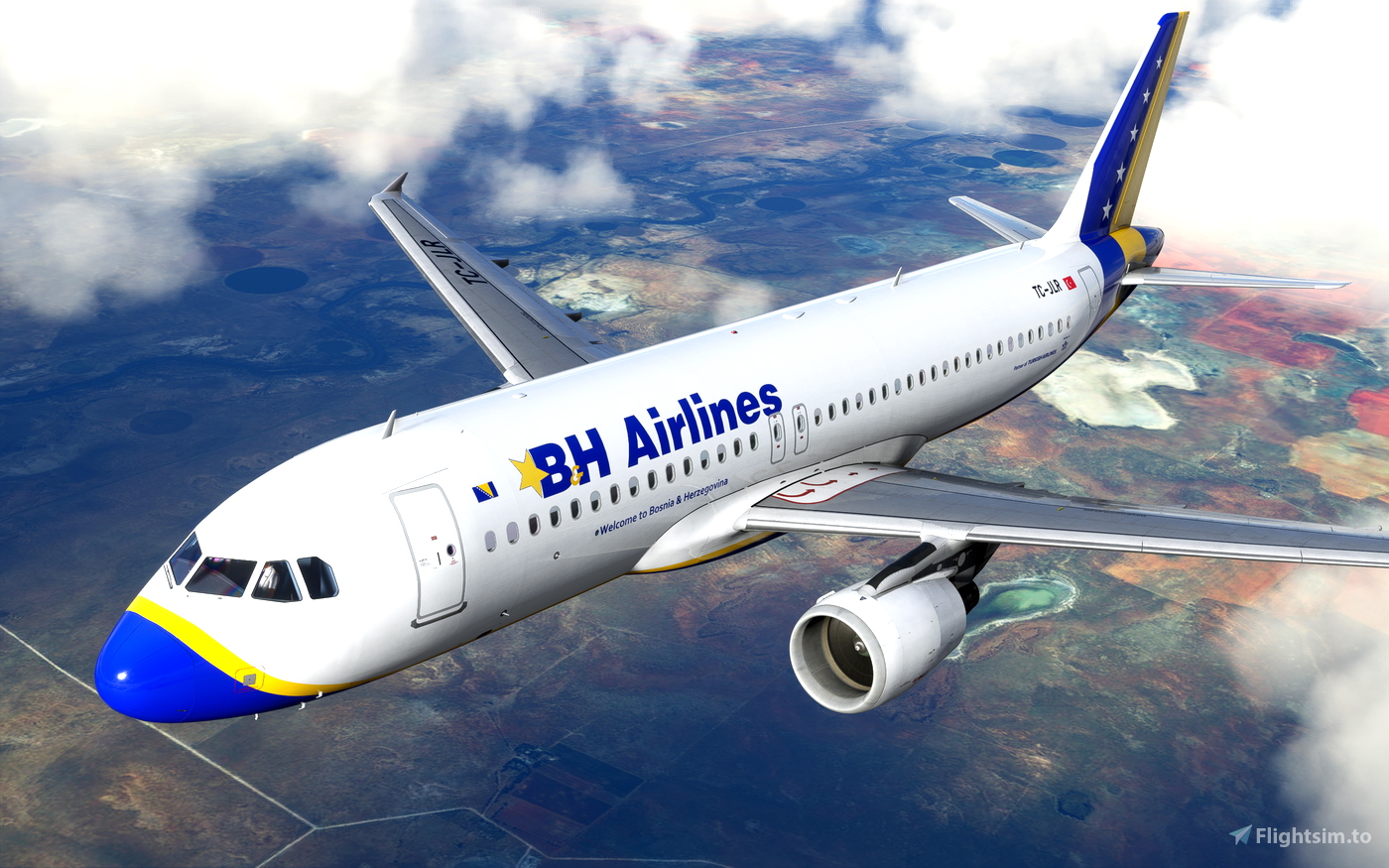 B&H Airlines Fenix A320 TC-JLR Fictional for Microsoft Flight Simulator ...