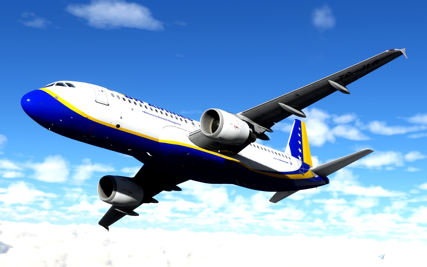 B&H Airlines Fenix A320 TC-JLR Fictional for Microsoft Flight Simulator ...