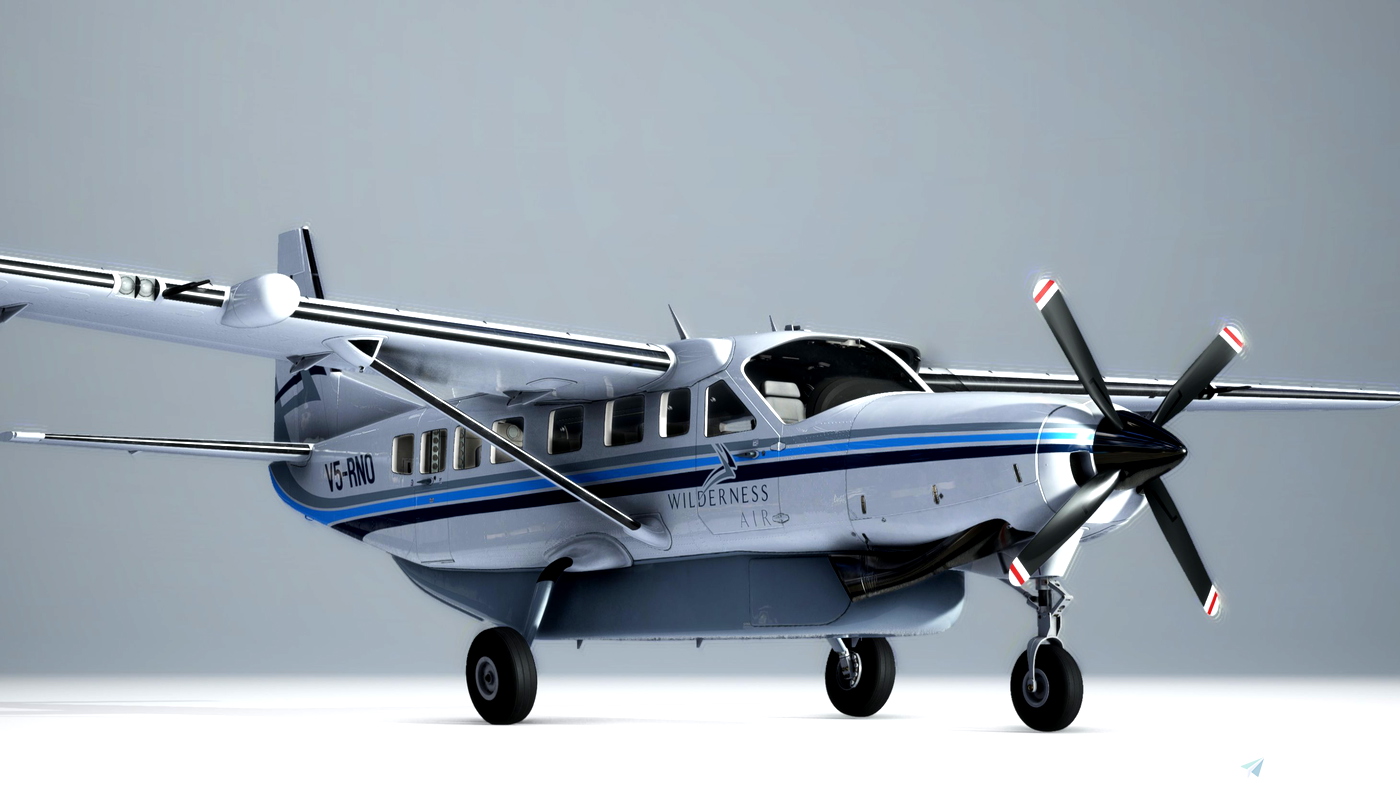 Black Square C208 | Wilderness Air | V5-RNO for Microsoft Flight ...