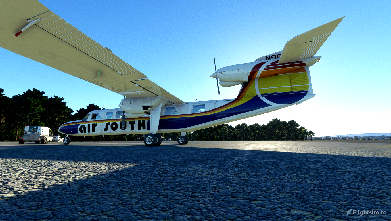 BN2A-111 Trislander Air South N906GD for Microsoft Flight Simulator | MSFS