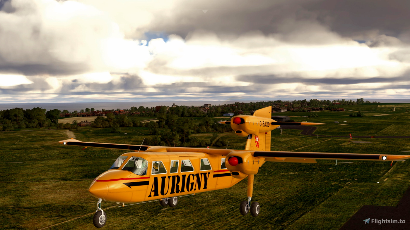 BN2A-MkIII Trislander Aurigny G-BAXD (Aurigny Colours) para Microsoft ...