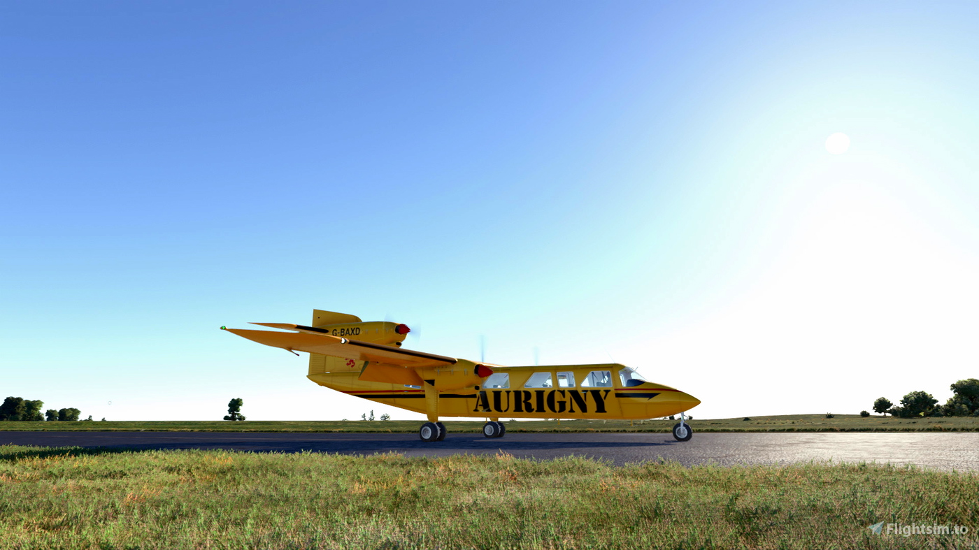BN2A-MkIII Trislander Aurigny G-BAXD (Aurigny Colours) para Microsoft ...