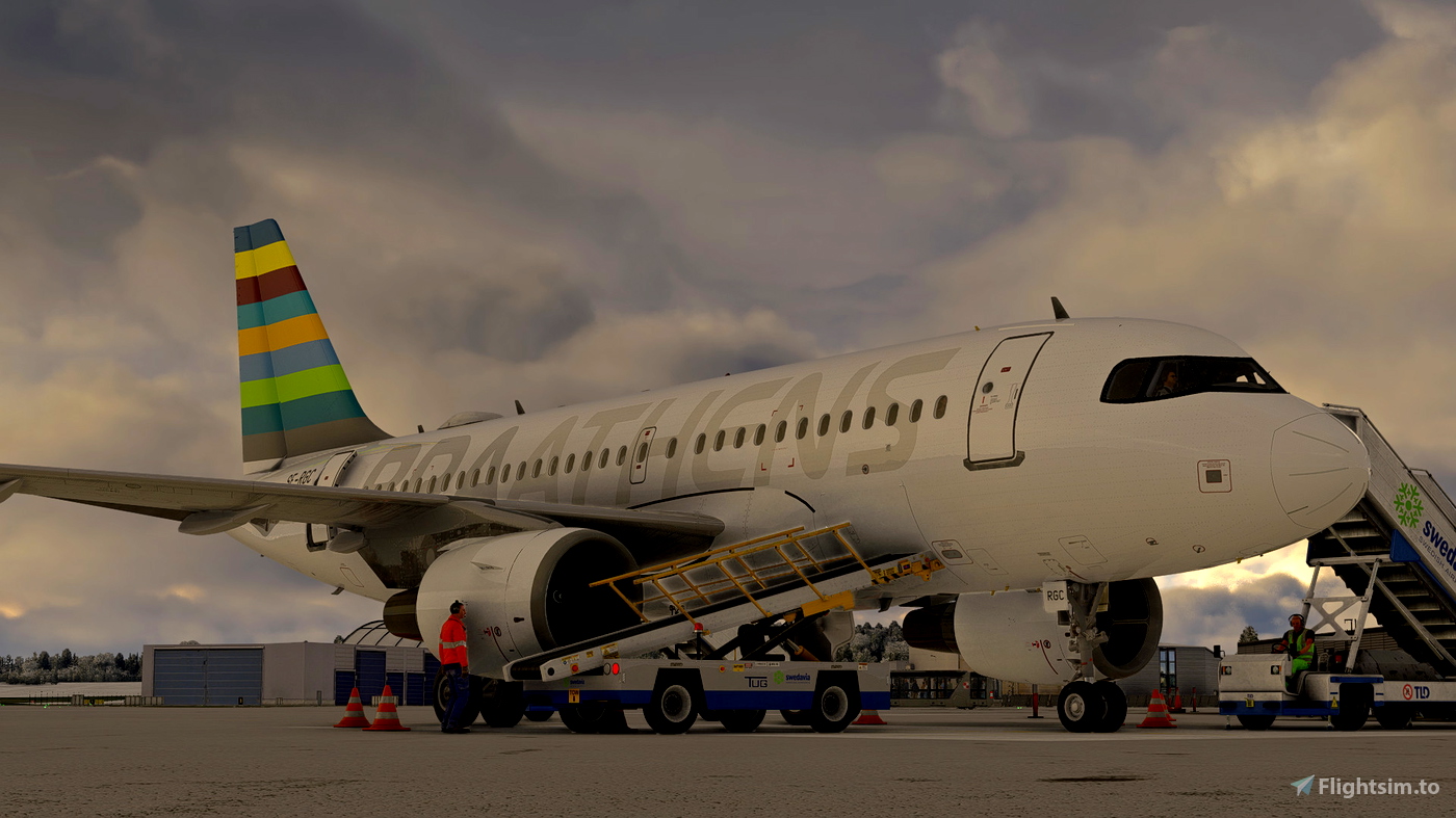 BRA (Braathens) - SE-RGC A319ceo - LatinVFR A319 - 4K for Microsoft ...