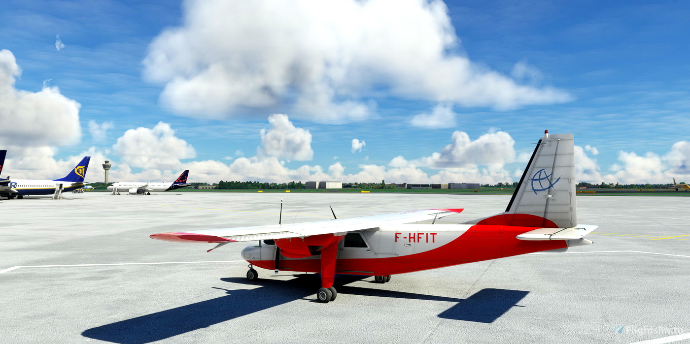 Britten-Norman BN-2 Islander F-HFIT for Microsoft Flight Simulator | MSFS