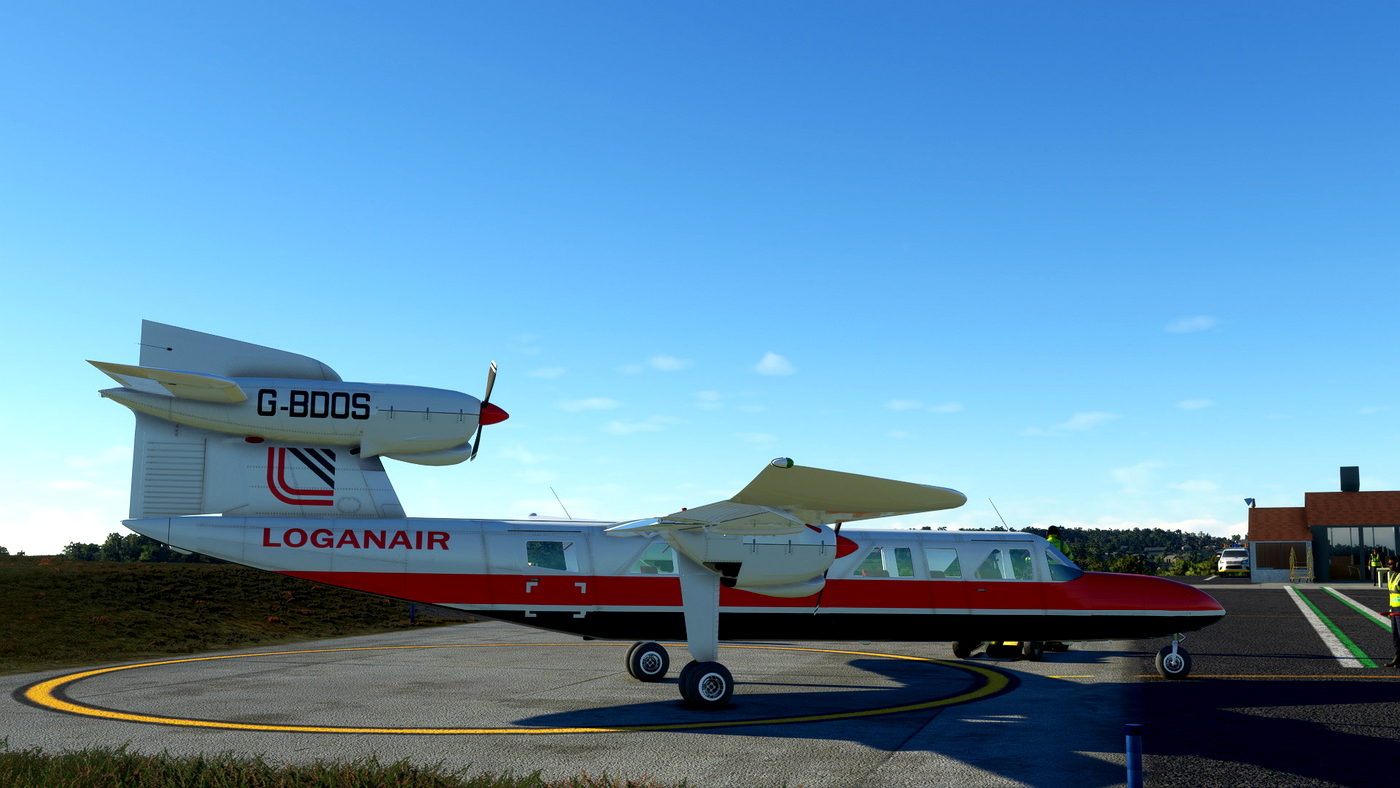 Britten-Norman BN-2A Mk.III-2 Trislander Loganair G-BDOS for Microsoft ...