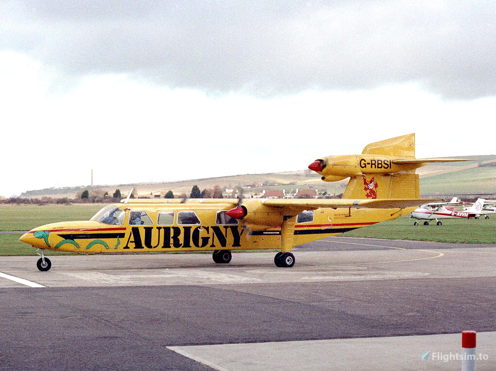Britten-Norman BN-2A Mk.III Trislander Aurigny Air Services G-RBSI ...