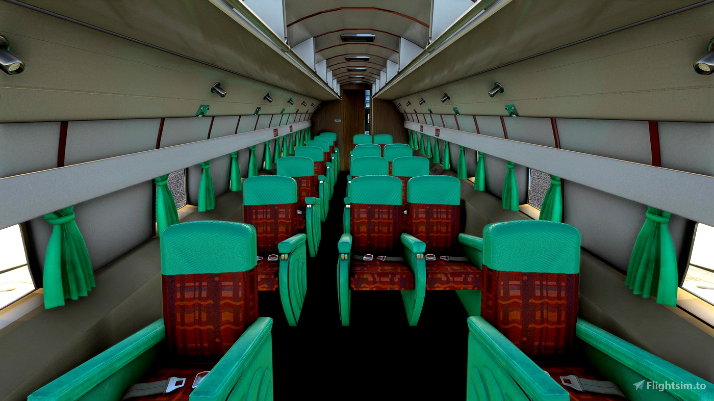 Buffalo Airways C-GWZS DC-3 With included IRL cockpit textures and IRL ...