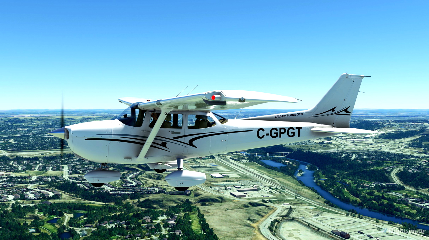 C172 G1000 Calgary Flying Club livery for Microsoft Flight Simulator | MSFS