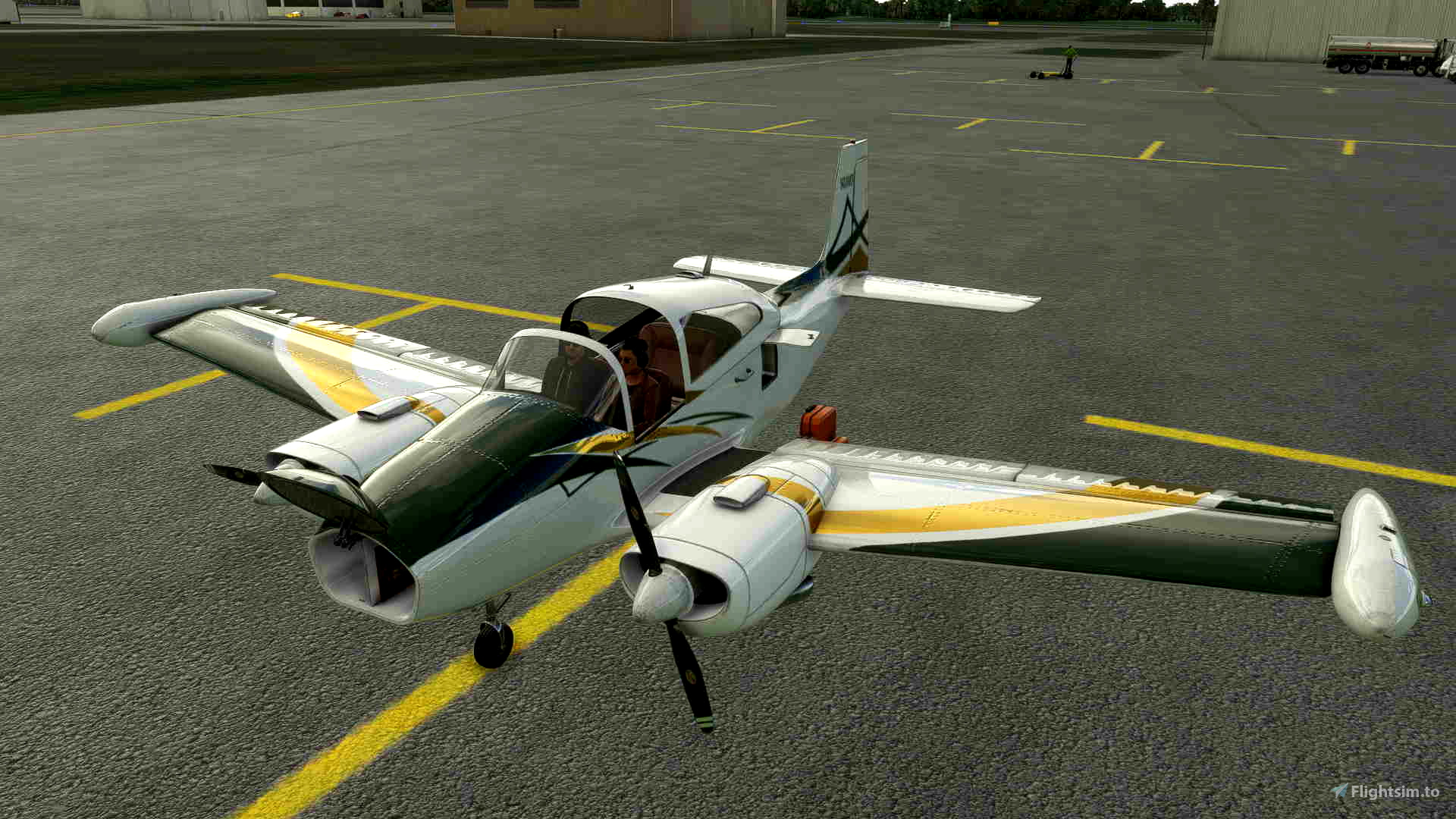 Hangar Studios 713 | Camair 480 Twin Navion for MSFS