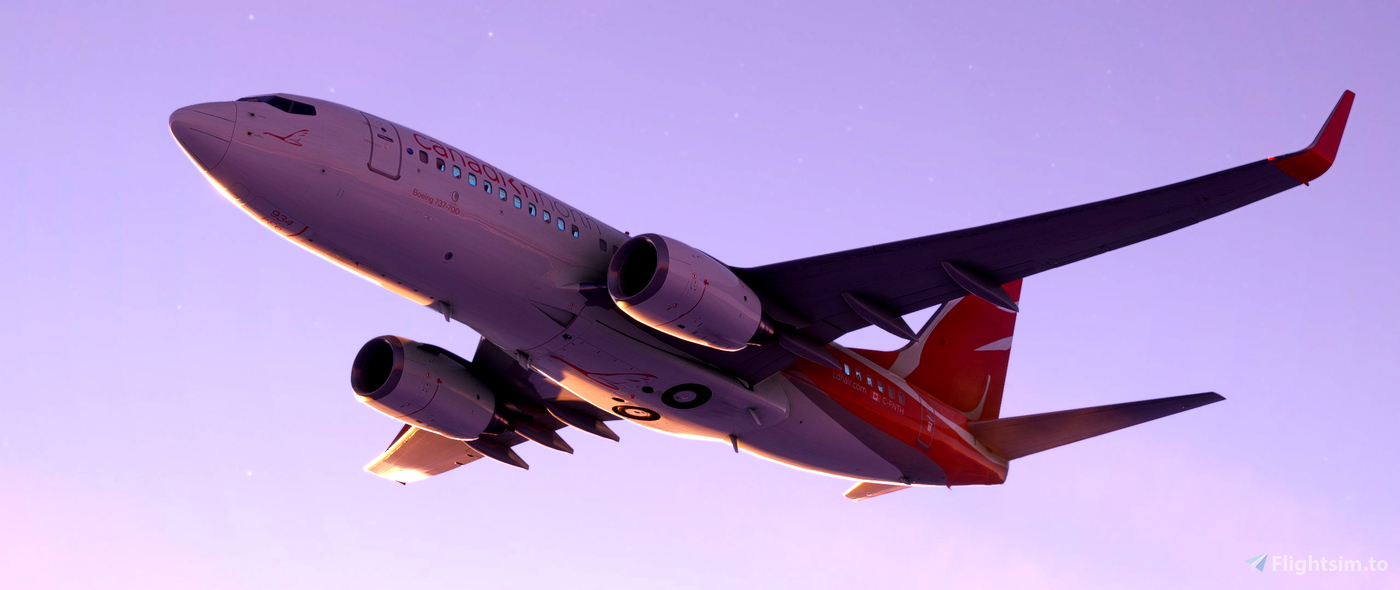 Canadian North Pack (Fictional Livery w. Cabin) | PMDG 737-700 for ...