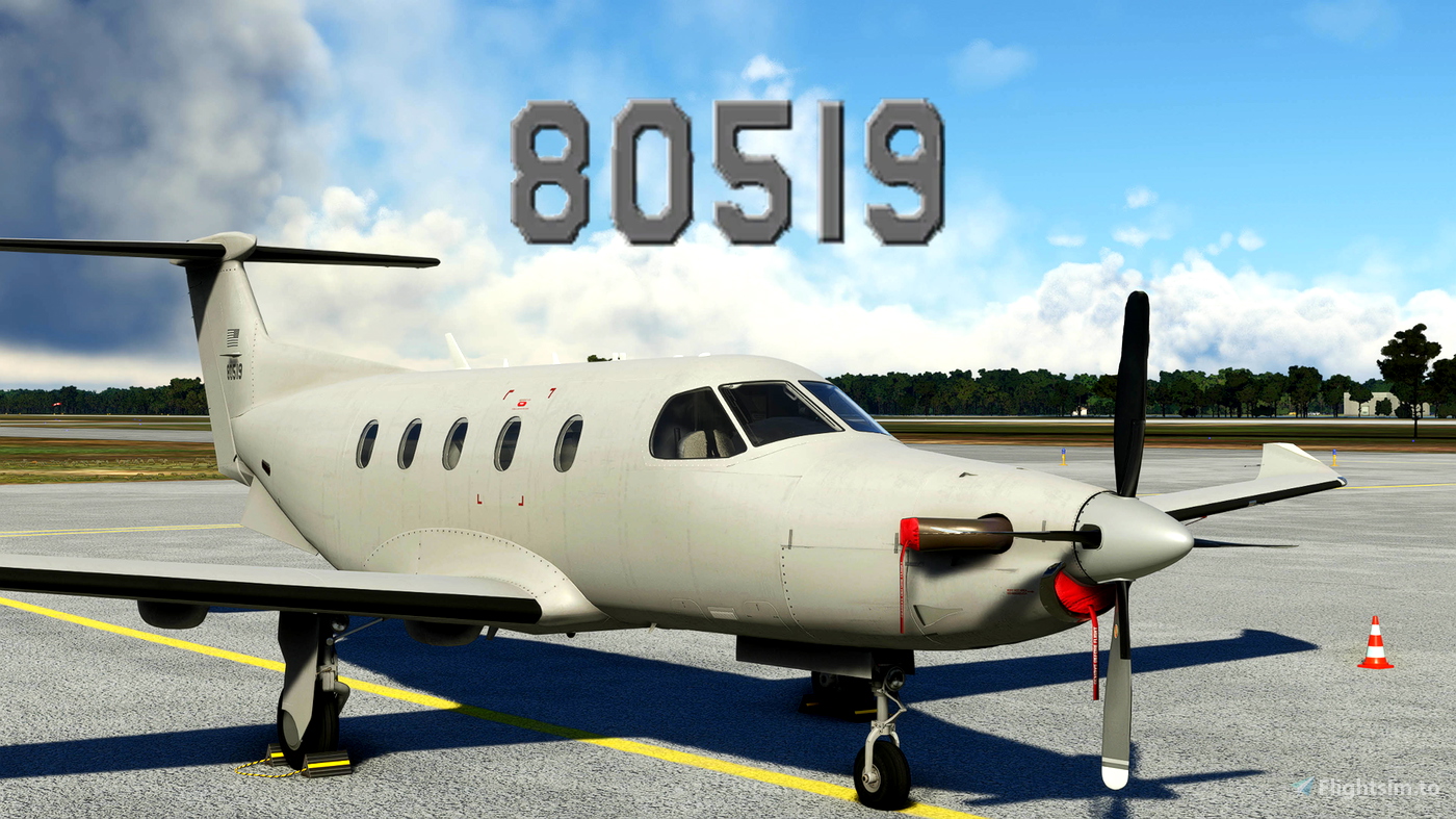 CARENADO PC-12 U-28A USAF 08-0519 for Microsoft Flight Simulator | MSFS