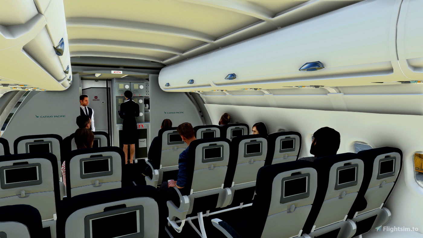 [CathayPacific] ACF doors configuration | One overwing exit for ...