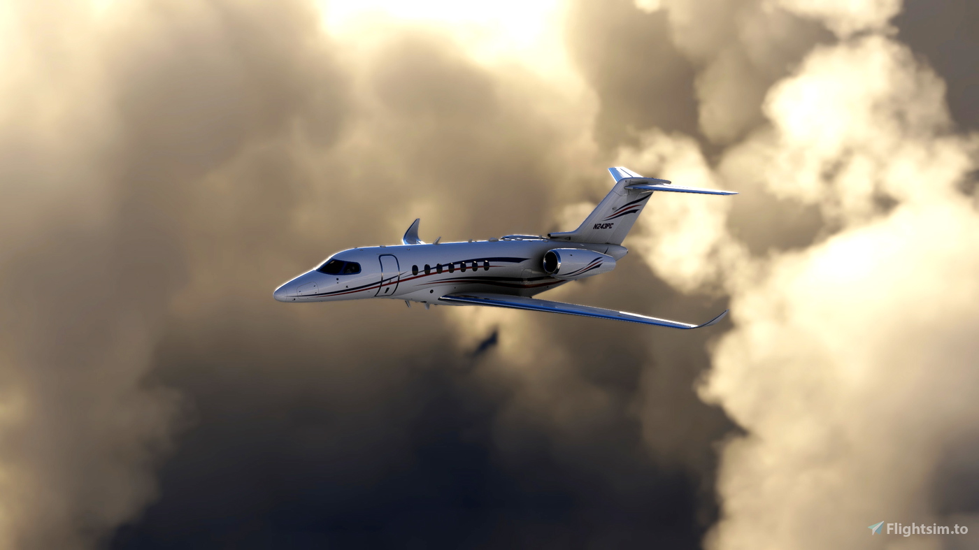 Cessna Citation Longitude N243PC for Microsoft Flight Simulator | MSFS