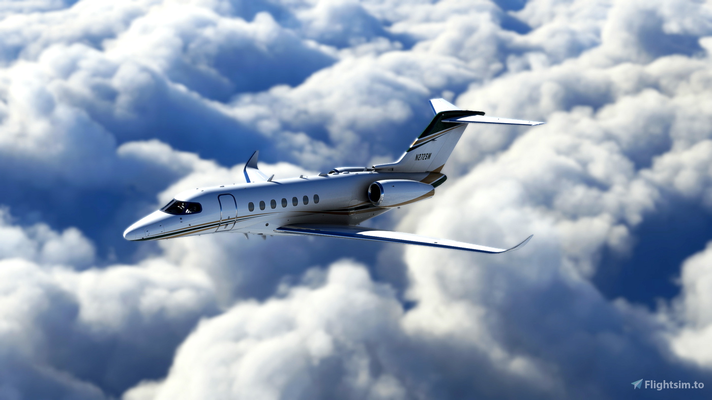 Cessna Citation Longitude N272SW for Microsoft Flight Simulator | MSFS