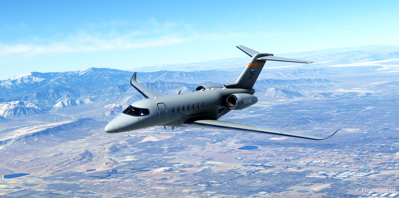 Cessna Citation Longitude N50MG for Microsoft Flight Simulator | MSFS