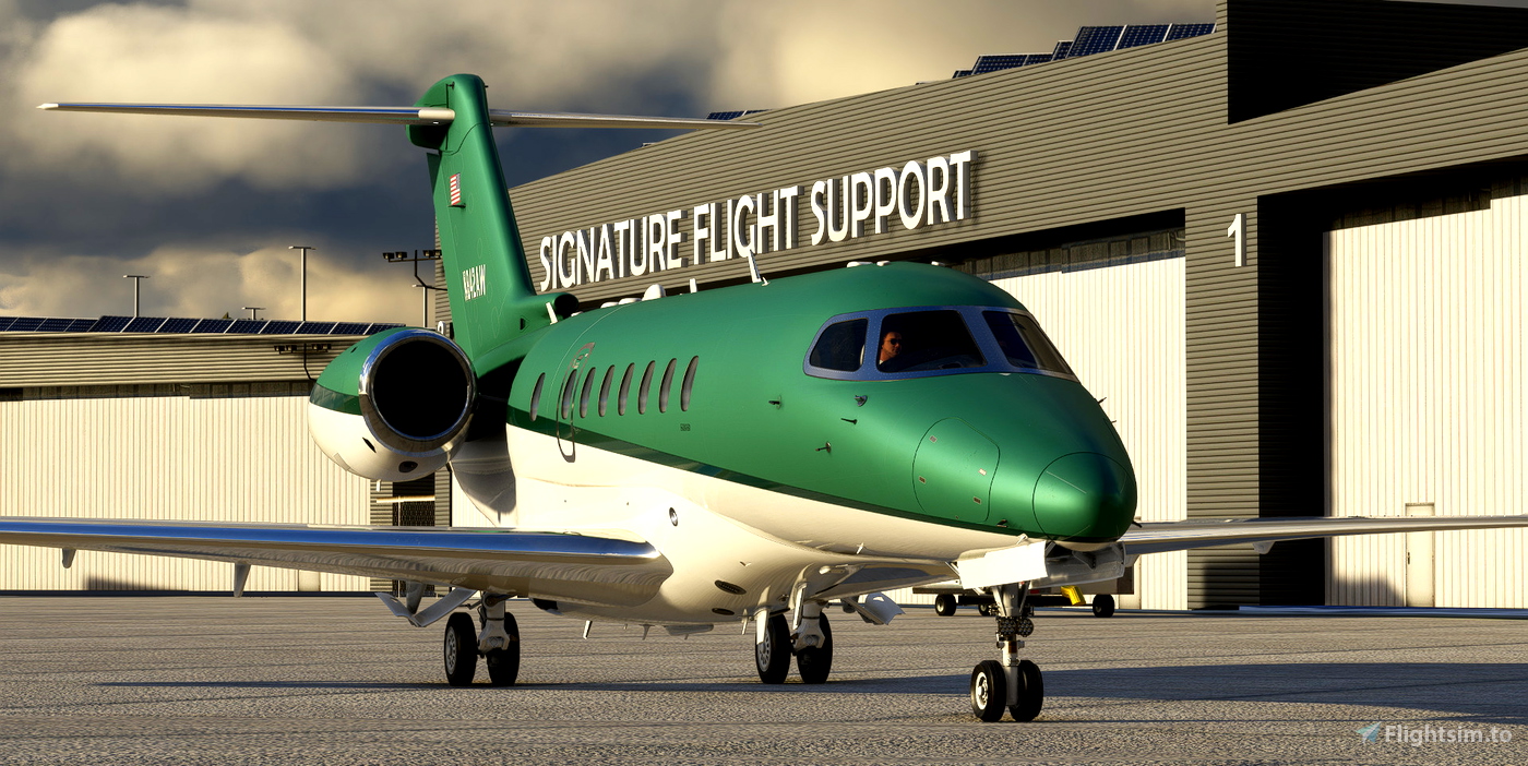 Cessna Citation Longitude N842AW for Microsoft Flight Simulator | MSFS