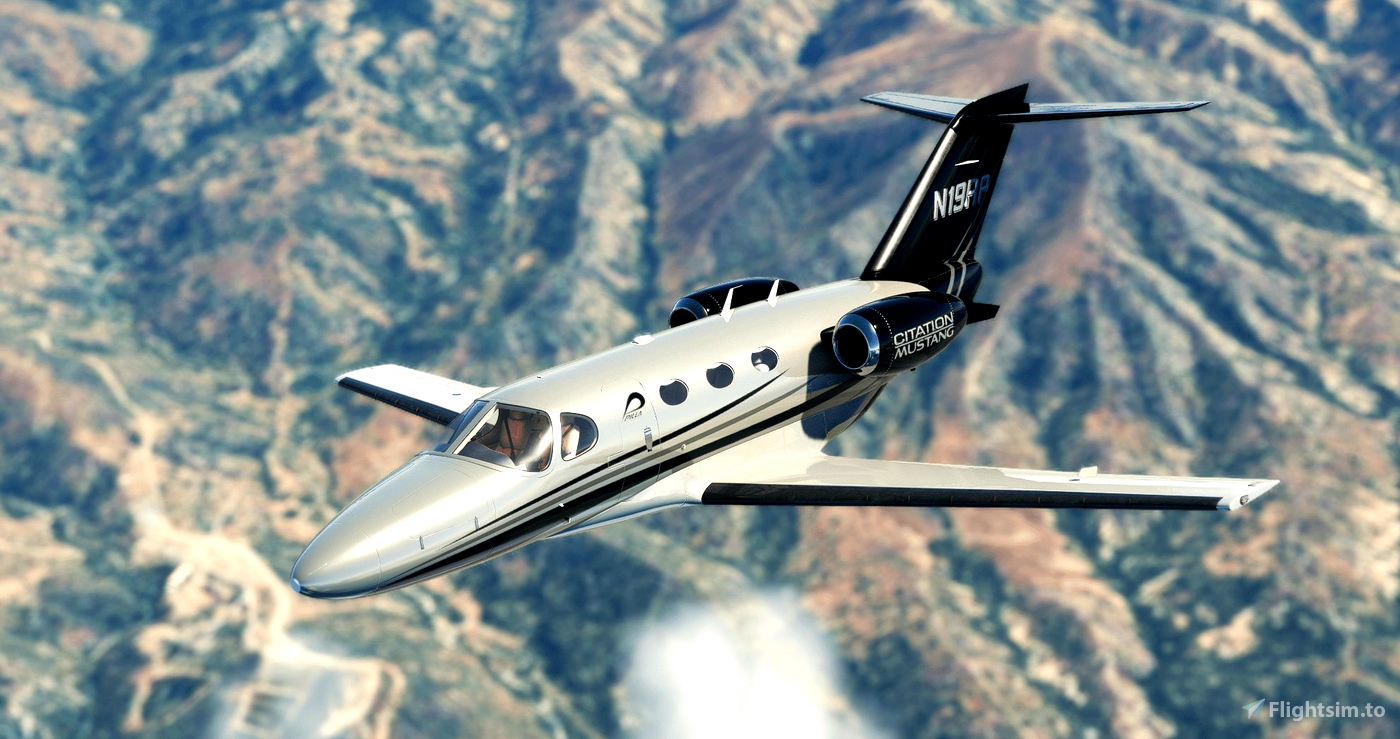 Cessna Citation Mustang 510 N19rp For Microsoft Flight Simulator Msfs