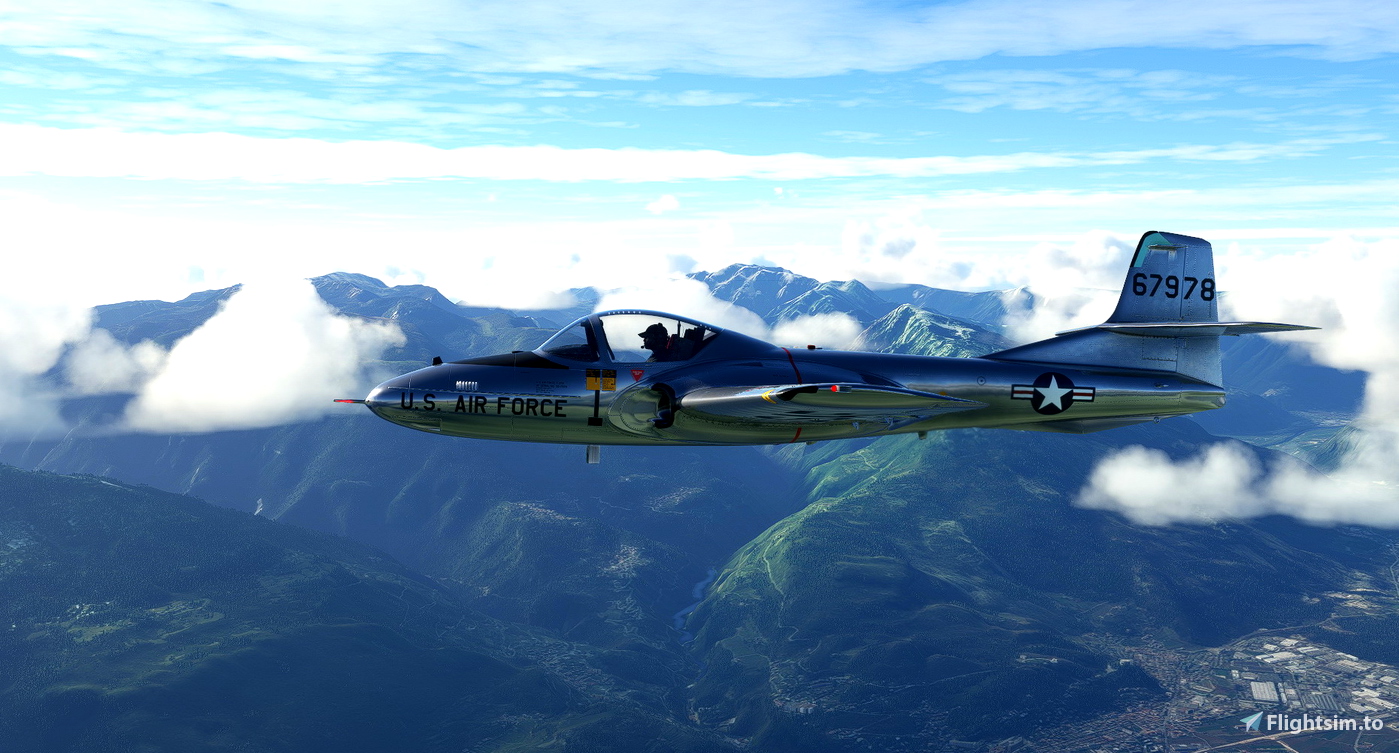 Cessna T-37B Tweet USAF 66-7978 for Microsoft Flight Simulator | MSFS