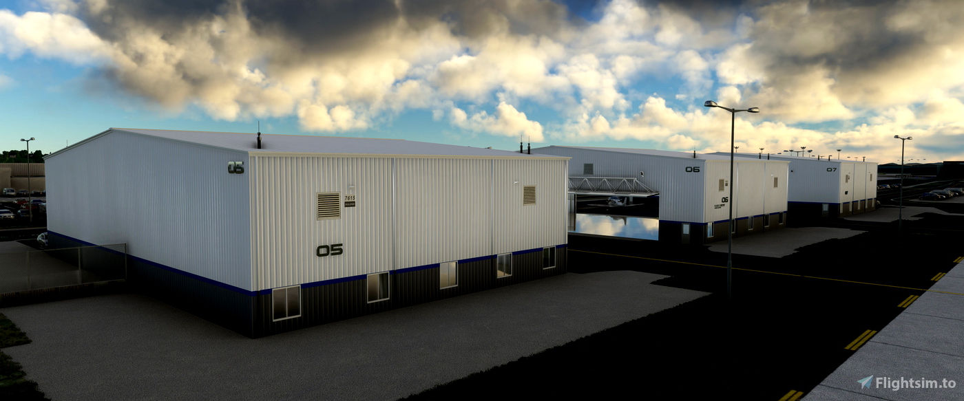 Cirrus Aircraft Vision Center at KTYS for Microsoft Flight Simulator | MSFS