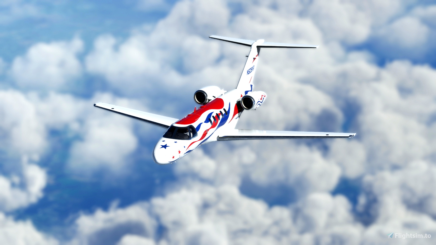 Citation CJ4 N525KR for Microsoft Flight Simulator | MSFS