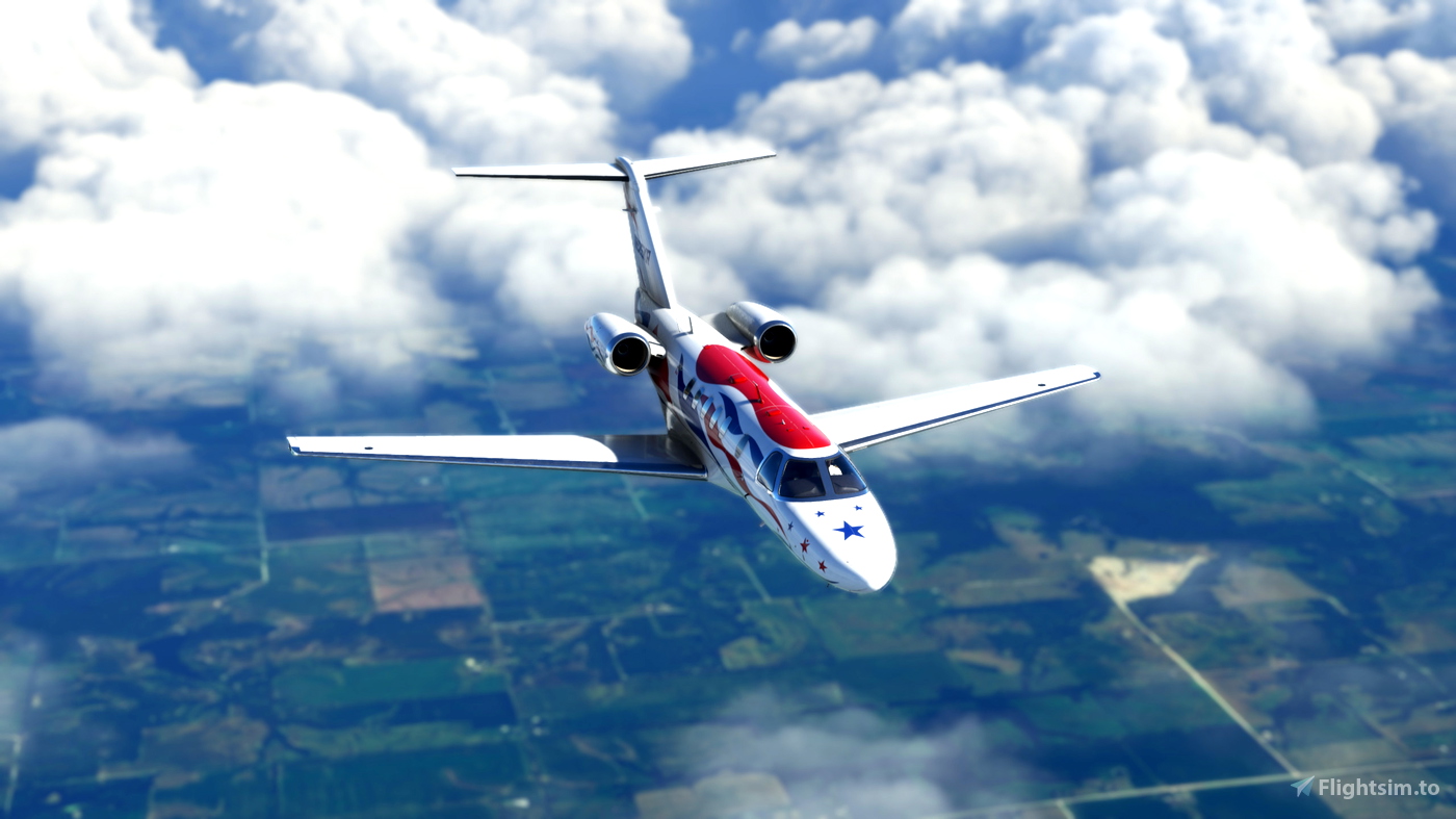 Citation CJ4 N525KR for Microsoft Flight Simulator | MSFS