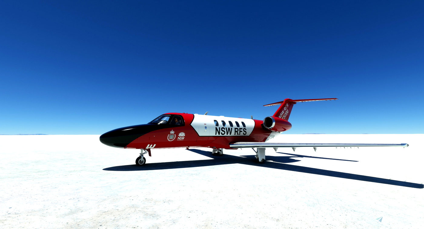Citation CJ4 NSW RFS FireScan 200 for Microsoft Flight Simulator | MSFS