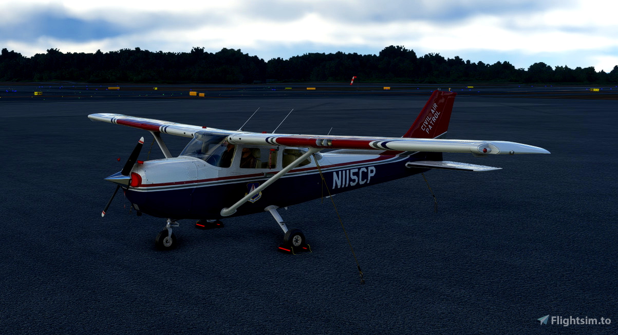 Civil Air Patrol C172 G1000 N115CP for Microsoft Flight Simulator | MSFS
