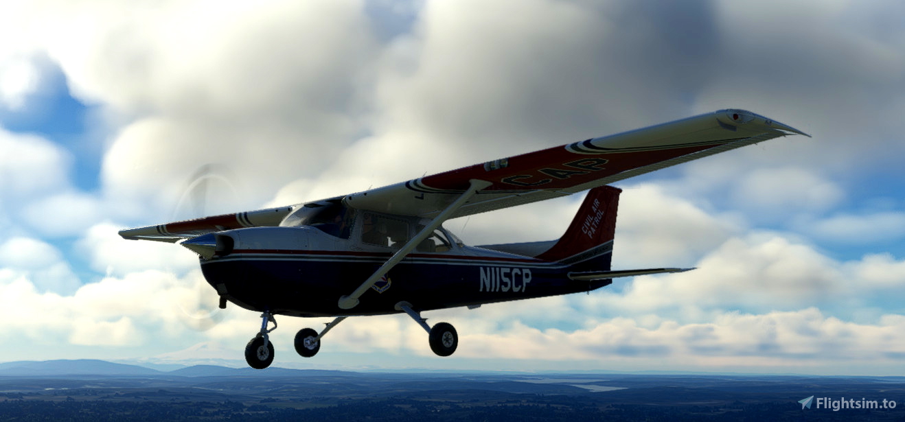 Civil Air Patrol C172 G1000 N115CP for Microsoft Flight Simulator | MSFS