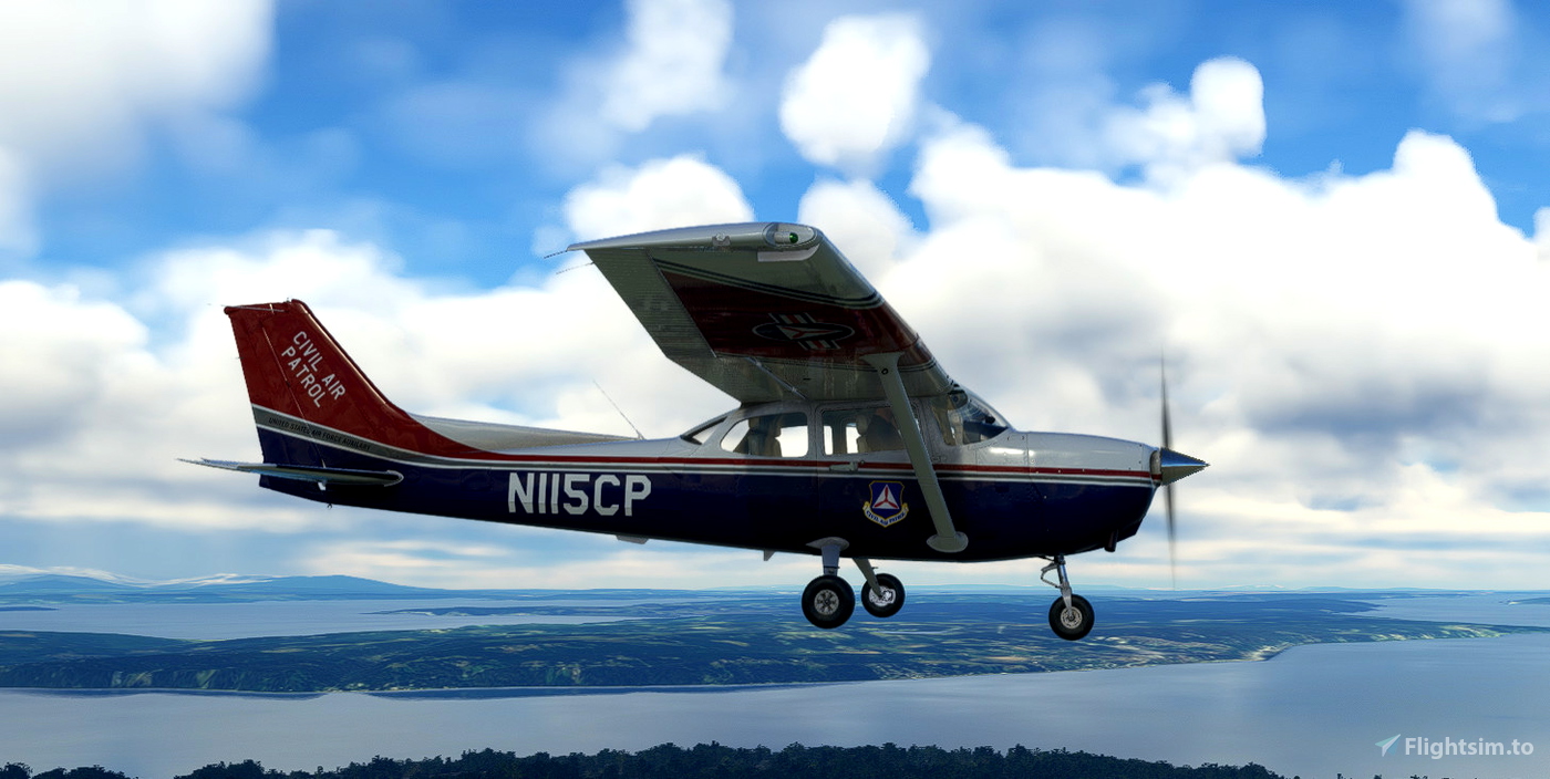 Civil Air Patrol C172 G1000 N115CP for Microsoft Flight Simulator | MSFS