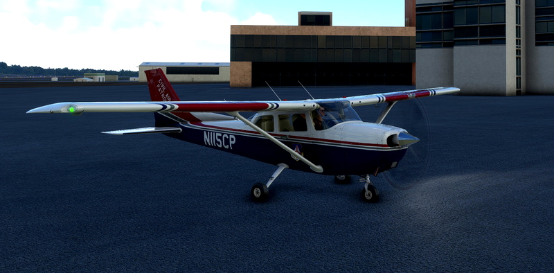 Civil Air Patrol C172 G1000 N115CP for Microsoft Flight Simulator | MSFS