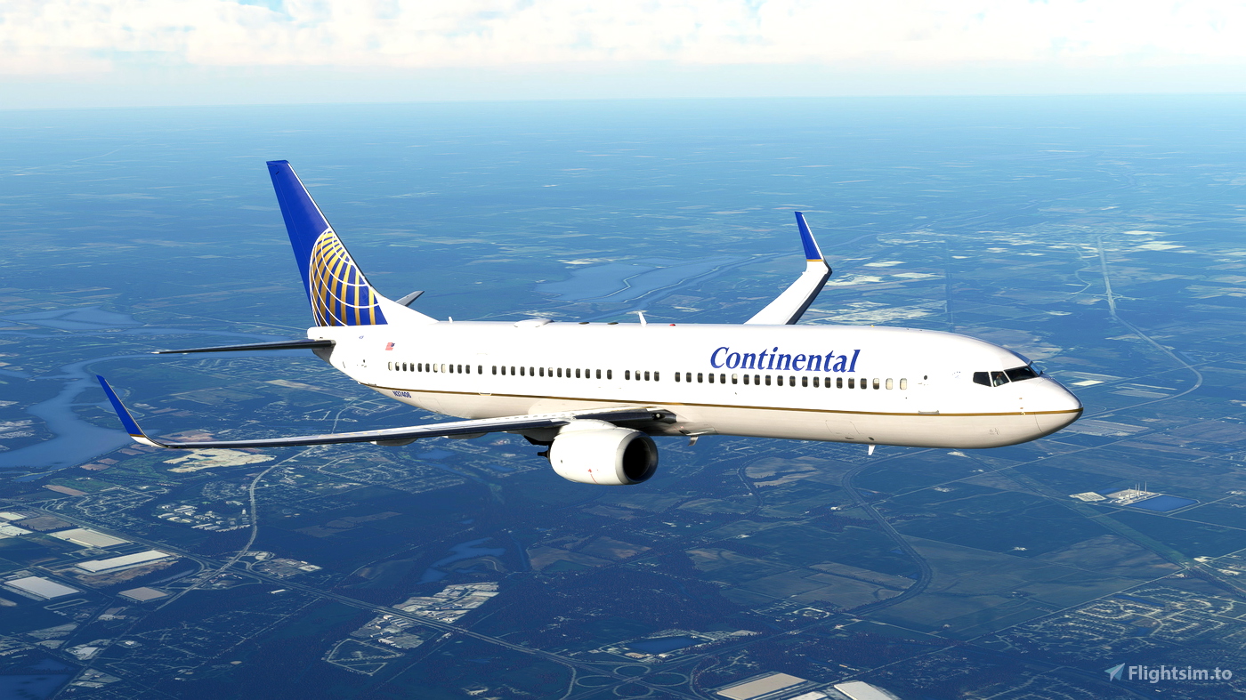 Continental - PMDG 737-900ER for Microsoft Flight Simulator | MSFS