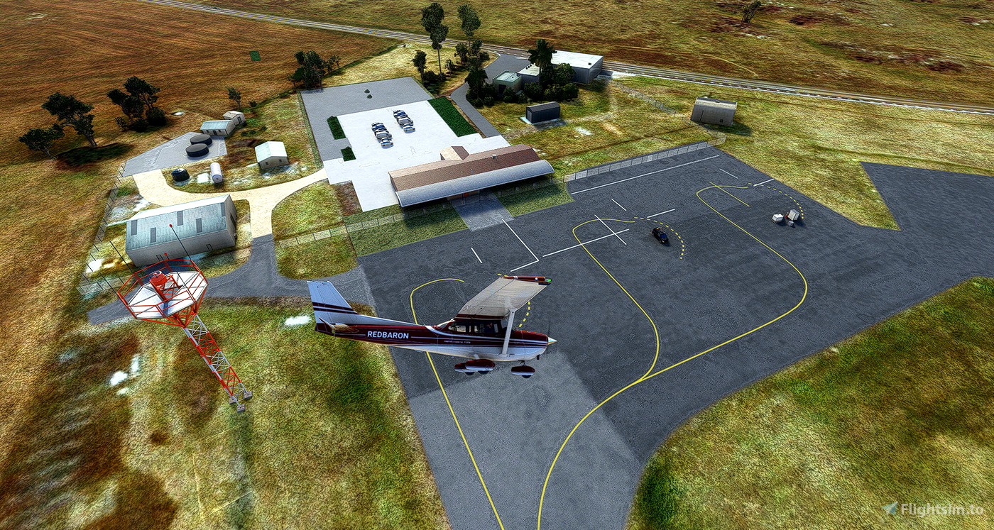 Cooma Airport, Snowy Mountains, Australia NSW, YCOM for Microsoft ...