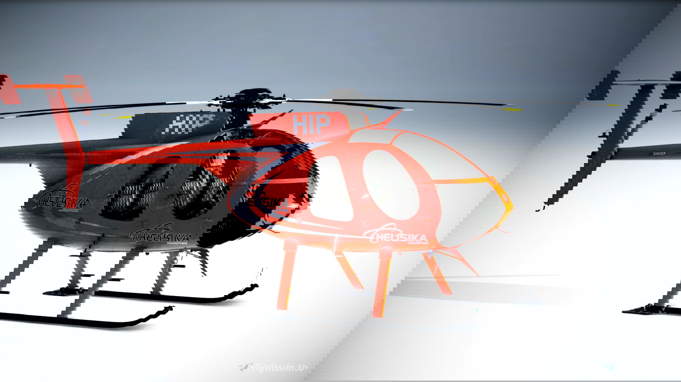 CowanSim MD 500E Helisika Livery ZK-HIP for Microsoft Flight Simulator | MSFS