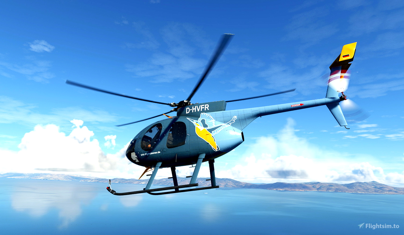 Cowansim MD500E D-HVFR VFR-Flightsimmmer.de for Microsoft Flight ...