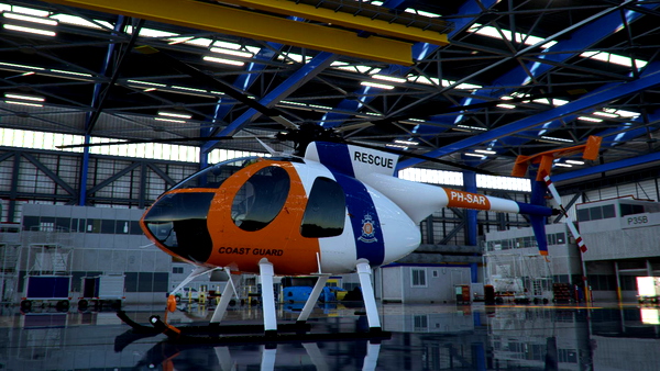 Cowansim MD500E Huntington Beach Police Department "N681HB" for ...