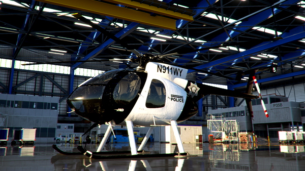 Cowansim MD500E Huntington Beach Police Department "N681HB" for ...