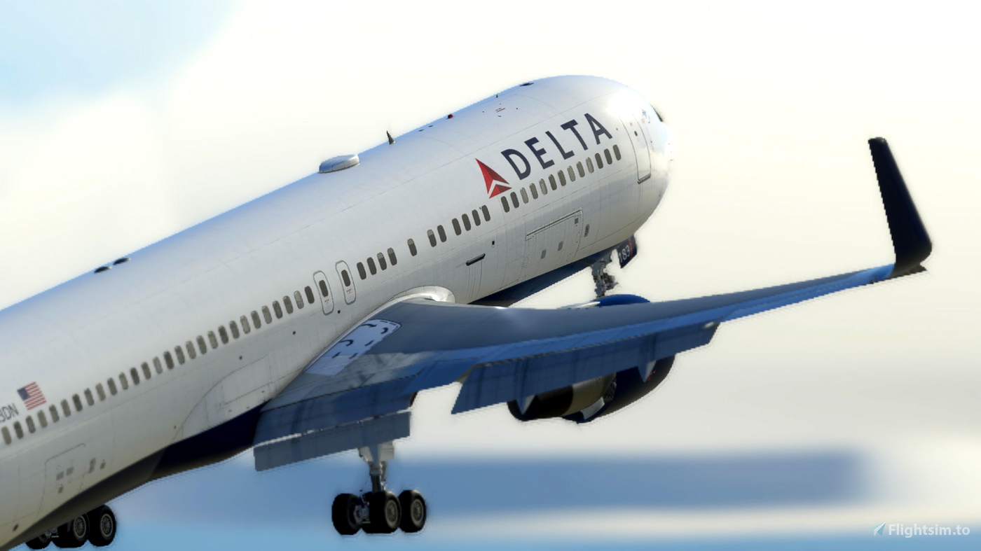 [CS B767-300ER] Delta Airlines N183DN w/ Winglet [8K] Livery for ...