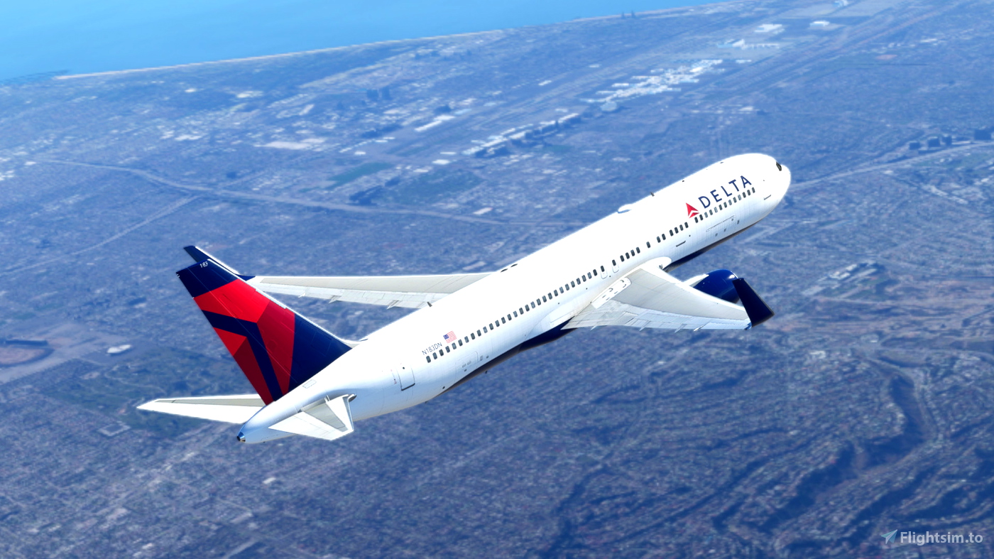[CS B767-300ER] Delta Airlines N183DN w/ Winglet [8K] Livery for ...