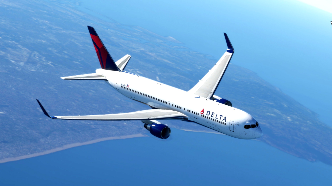 [CS B767-300ER] Delta Airlines N183DN w/ Winglet [8K] Livery for ...