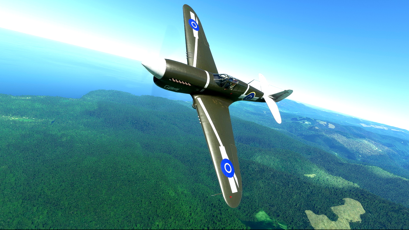 Curtiss P-40F RNZAF NZ3148 G "Gloria Lyons" for Microsoft Flight ...