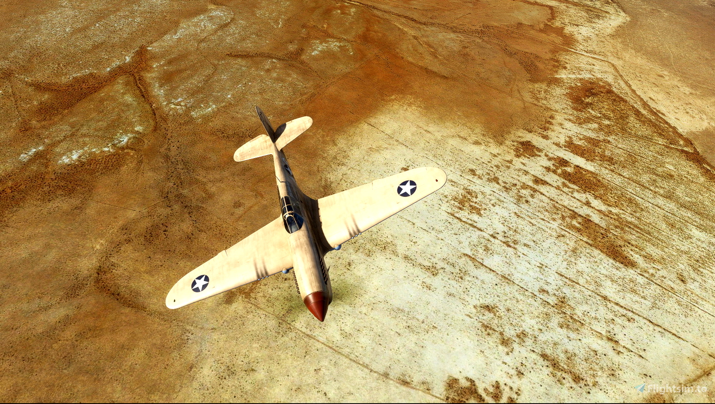 Curtiss P-40F USAAF 57th FG, 66th FS #46 Hun Hunter for Microsoft ...