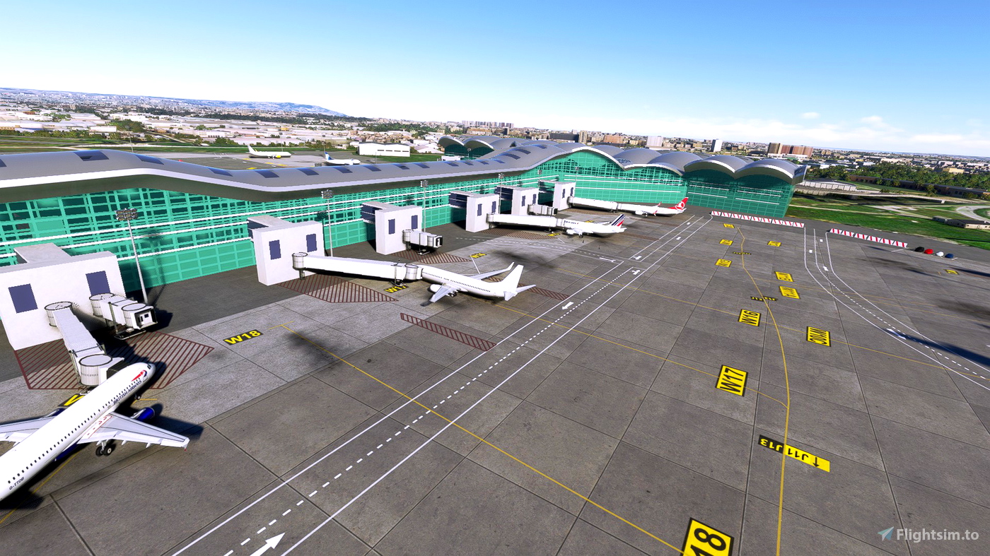 DAAG Taxiways Improvements and ground markings for Microsoft Flight ...