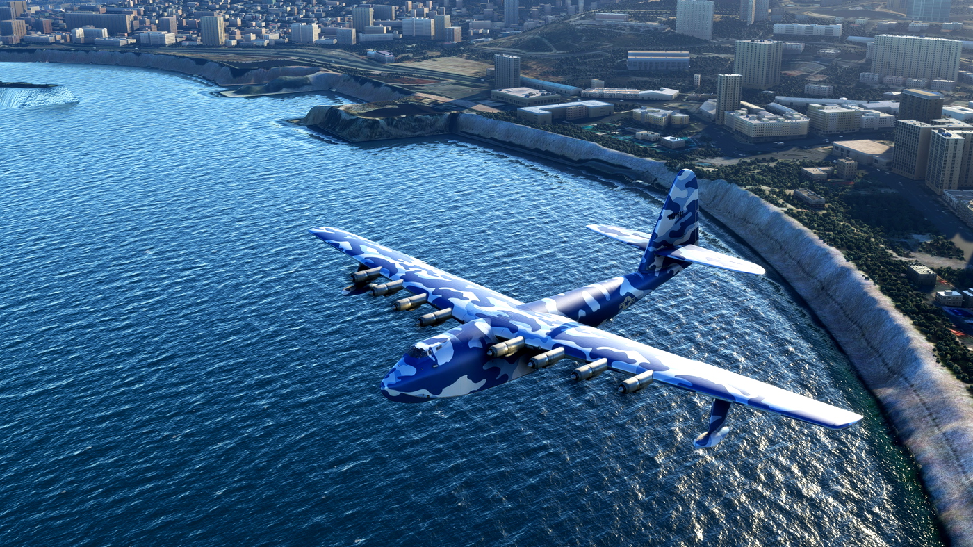 Darpa Liberty Lifter color schemes for Hughes Hercules H4. for ...