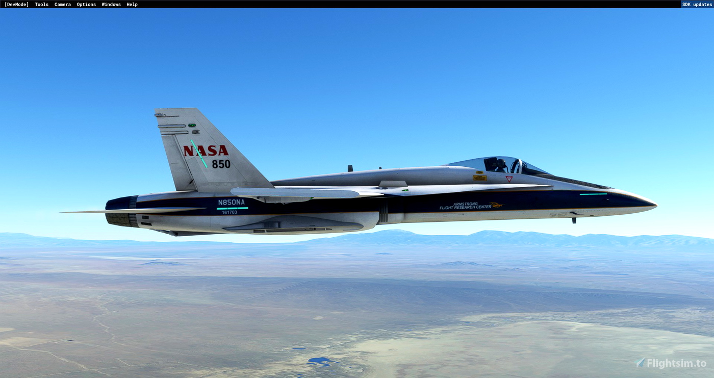 DC Designs F/A-18C Hornet NASA Armstrong Flight Research Center #850 ...