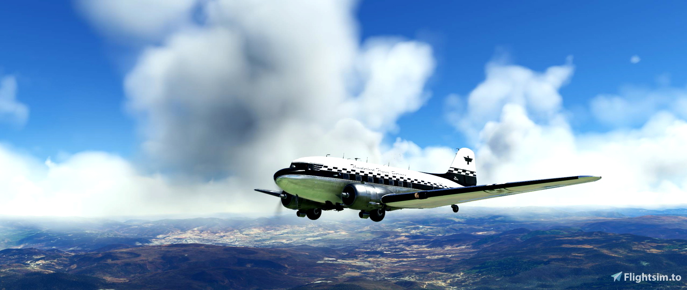DC3 Thunderbird Flying Service for Microsoft Flight Simulator | MSFS