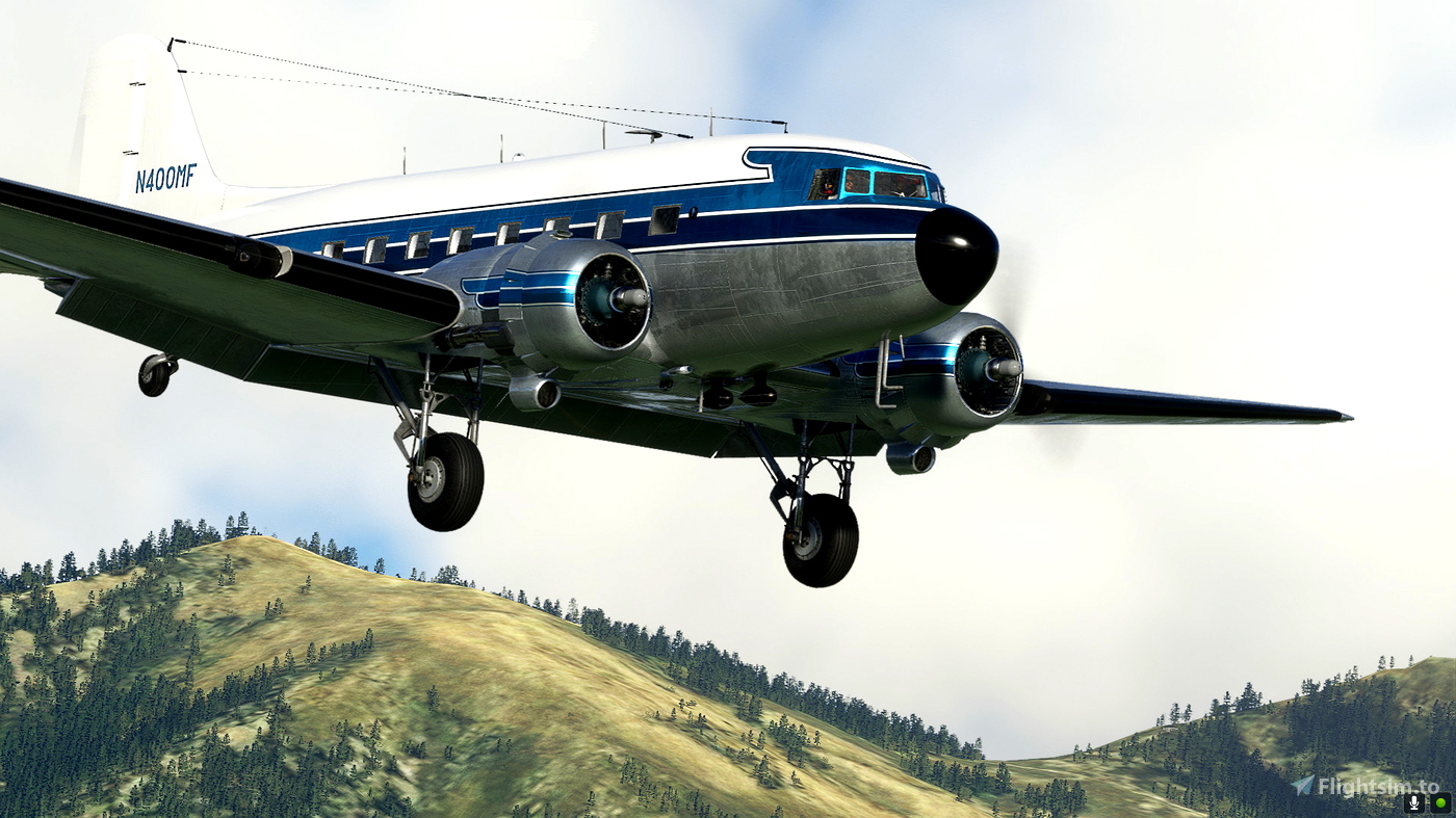 DC3 Missionary Flight International (Retrofit) for Microsoft Flight Simulator | MSFS
