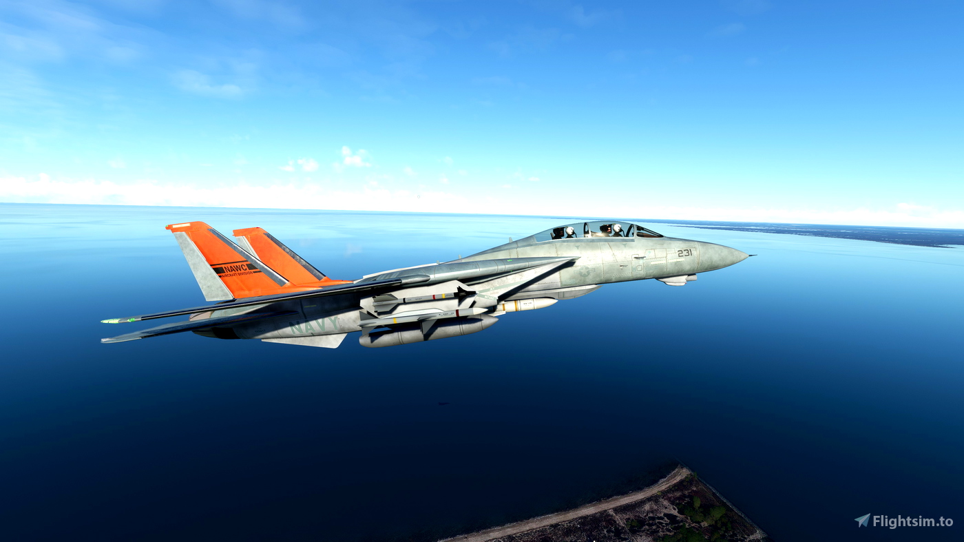 DCDesigns F-14 VX-23 Salty Dogs Pack for Microsoft Flight Simulator | MSFS