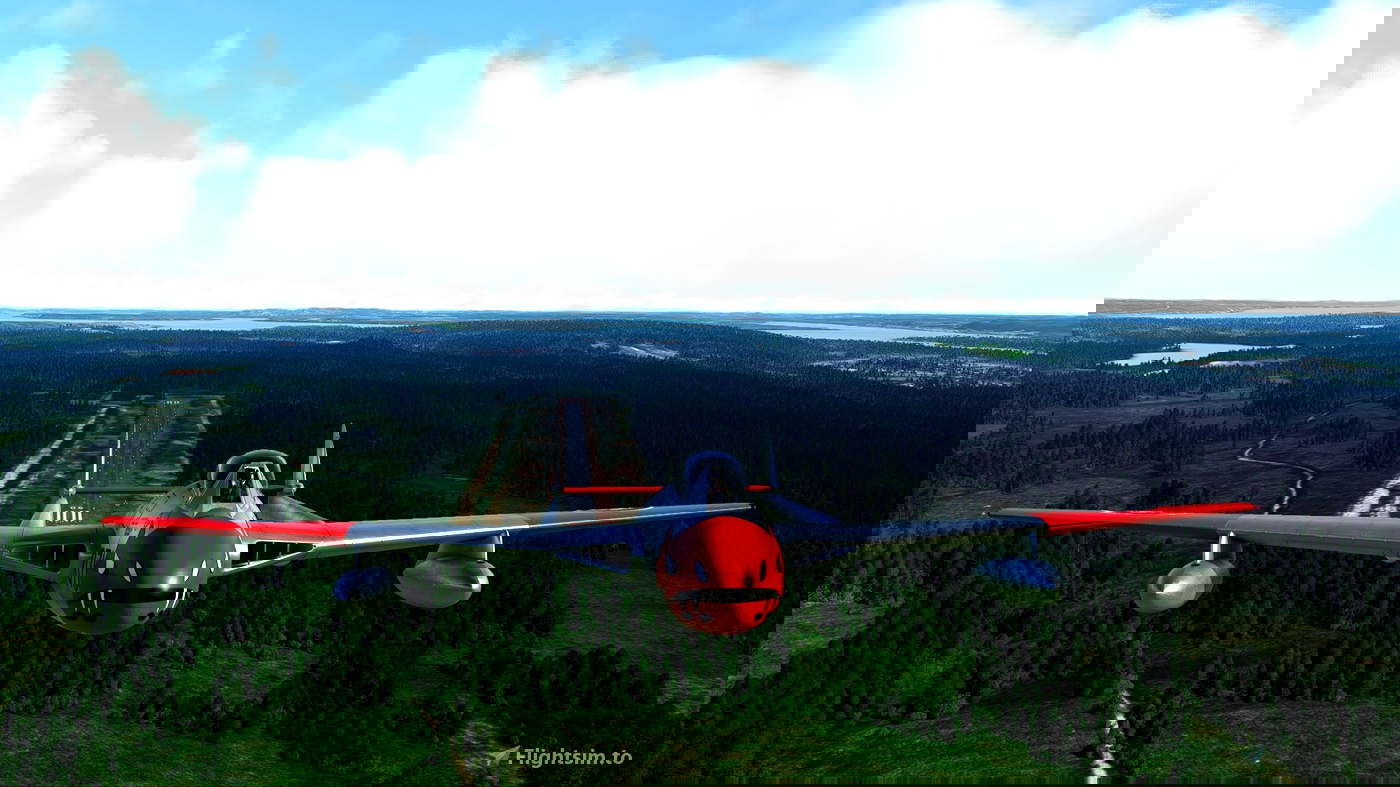De Havilland DH-100 Vampire RCAF 071 pour Microsoft Flight Simulator | MSFS