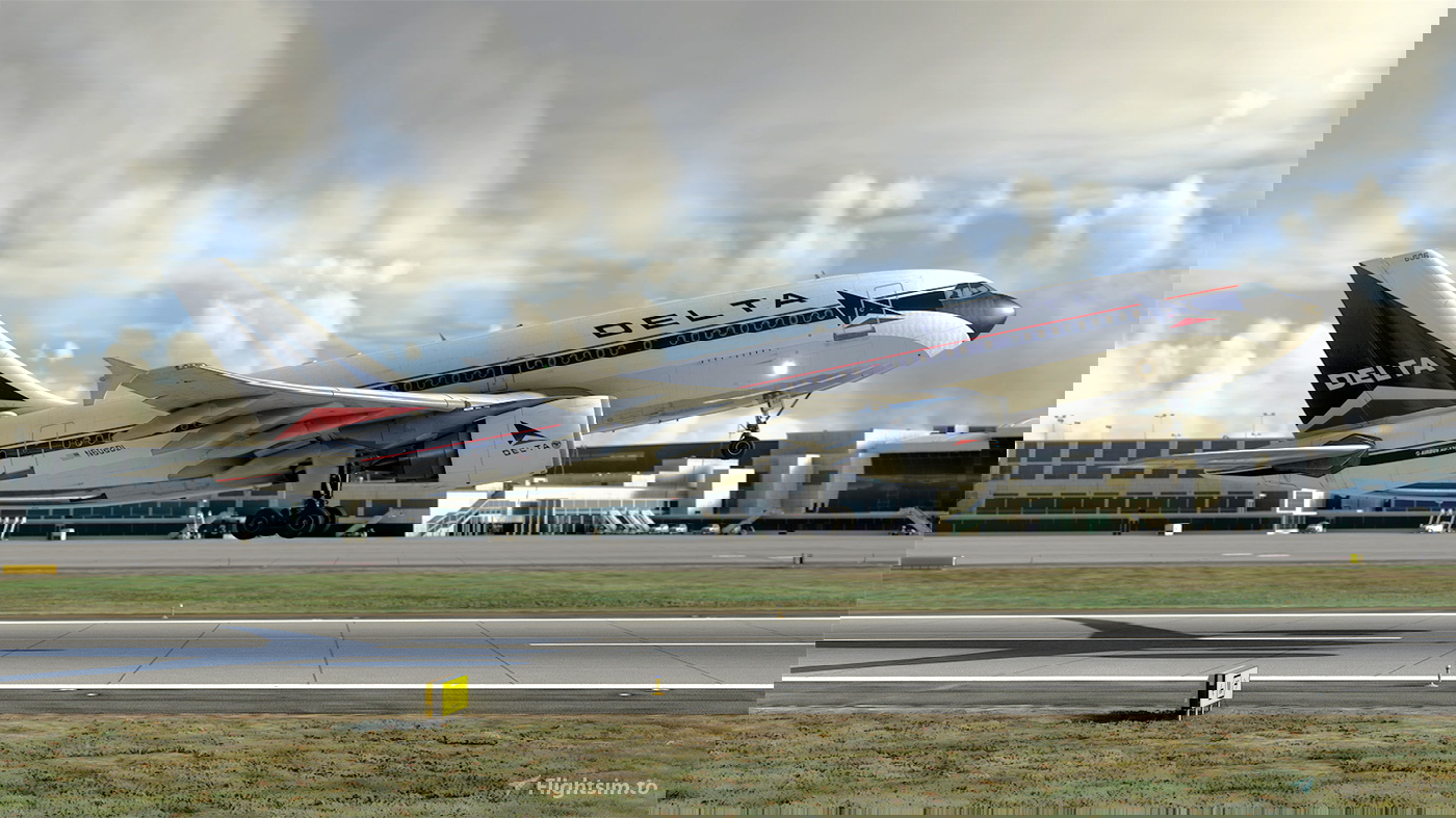 Delta Airlines Classic N606DL Airbus A310-300 8K for Microsoft Flight ...