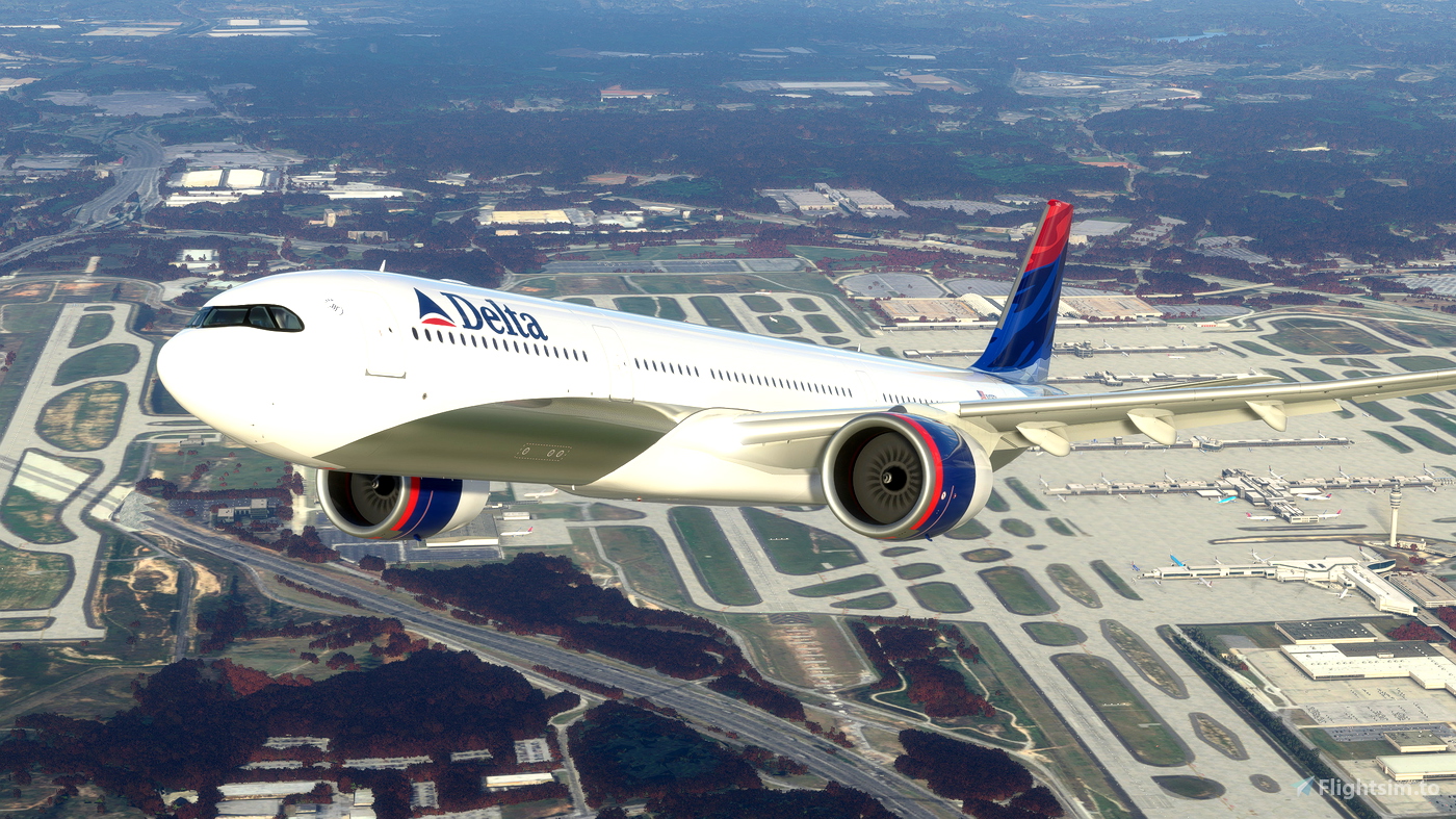 Delta (Colors in Motion) - A330-900 for Microsoft Flight Simulator | MSFS